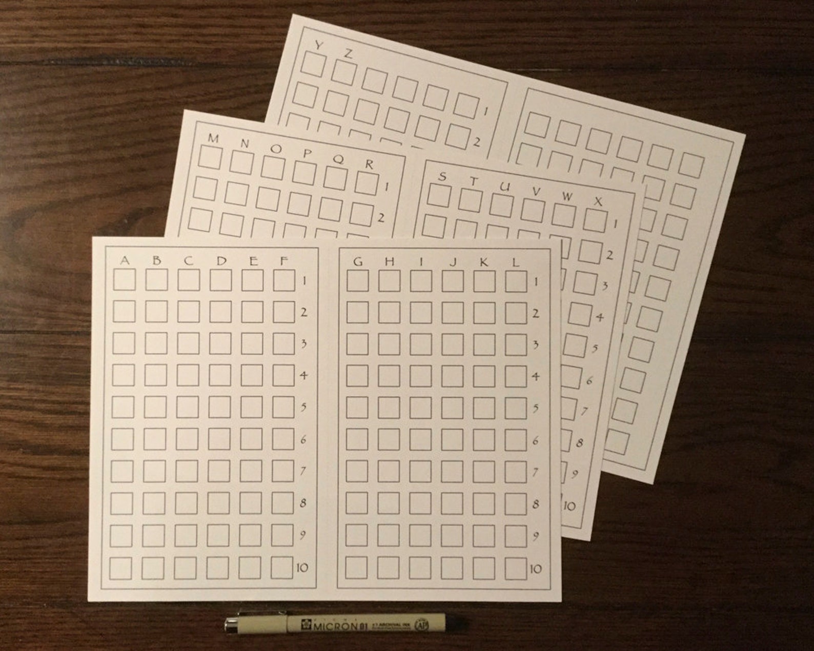 Square Fragments (patterns) Chart ~ 5" X 8" ~ Digital Download ~ YOU ...
