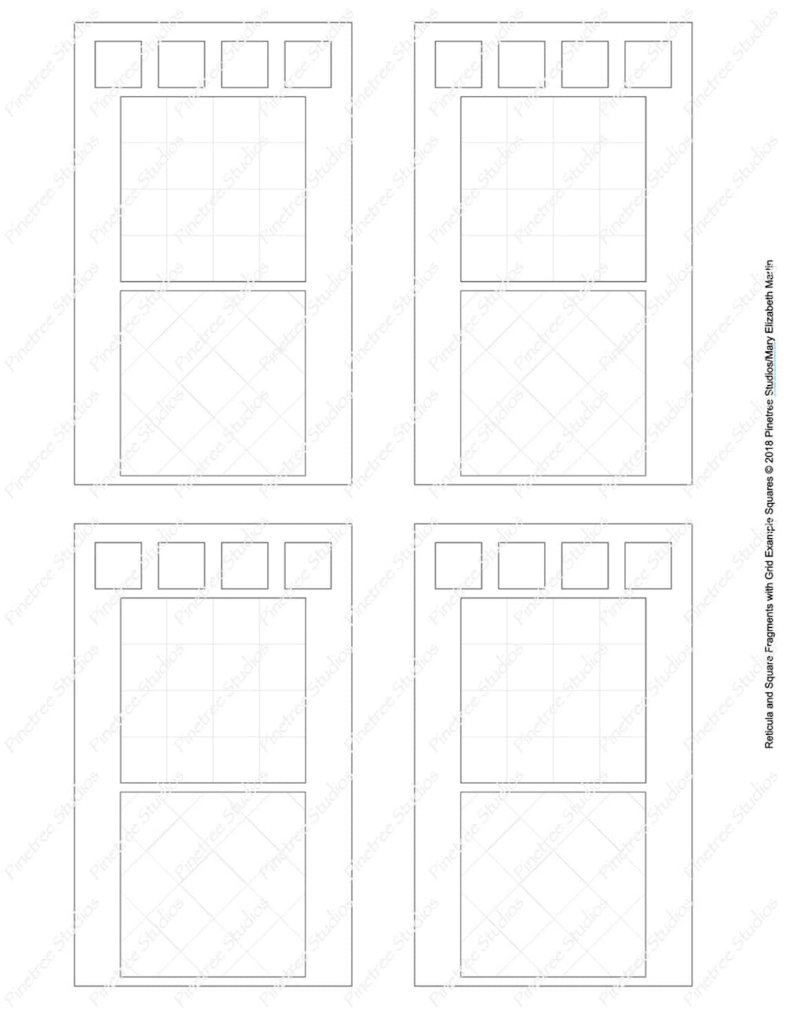 Square and Triangle Fragments Worksheets Digital Download | Etsy