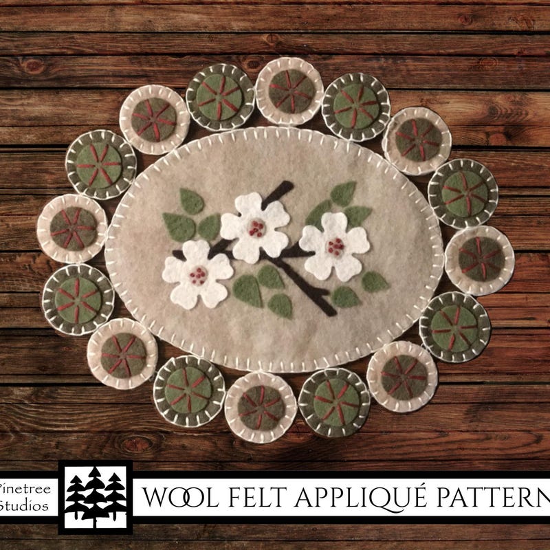 Penny Rug Pattern - Etsy