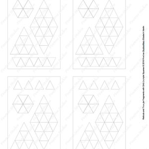 Square and Triangle Fragments Worksheets ~ Digital Download ~ YOU Print ...