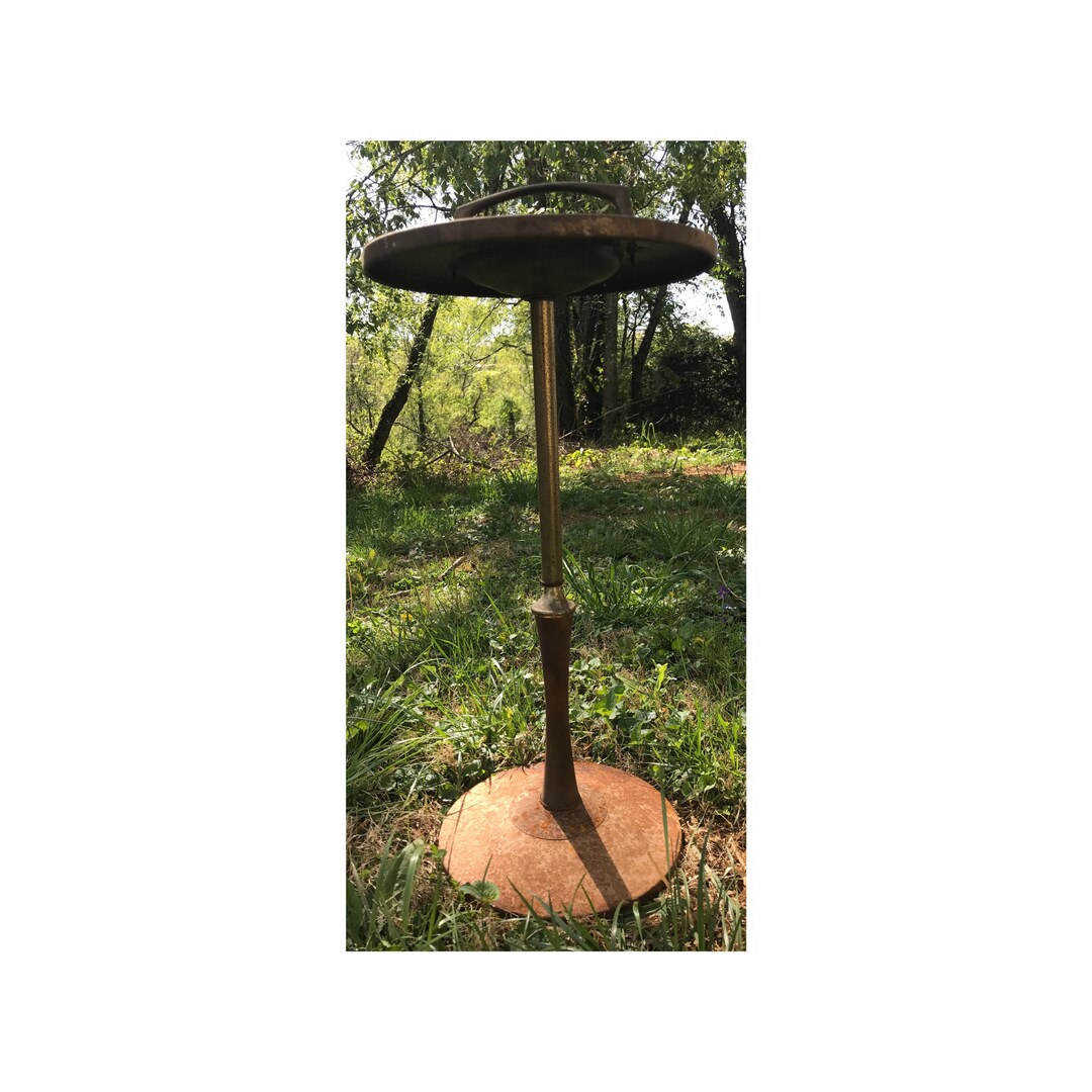 Rusty Old Tall Ashtray Stand - Etsy