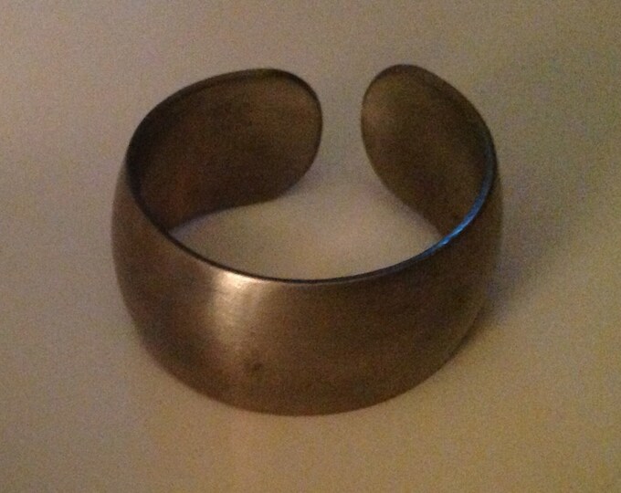 Vintage Leonard Genuine Pewter Cuff Bracelet. (made in Bolivia) - Etsy