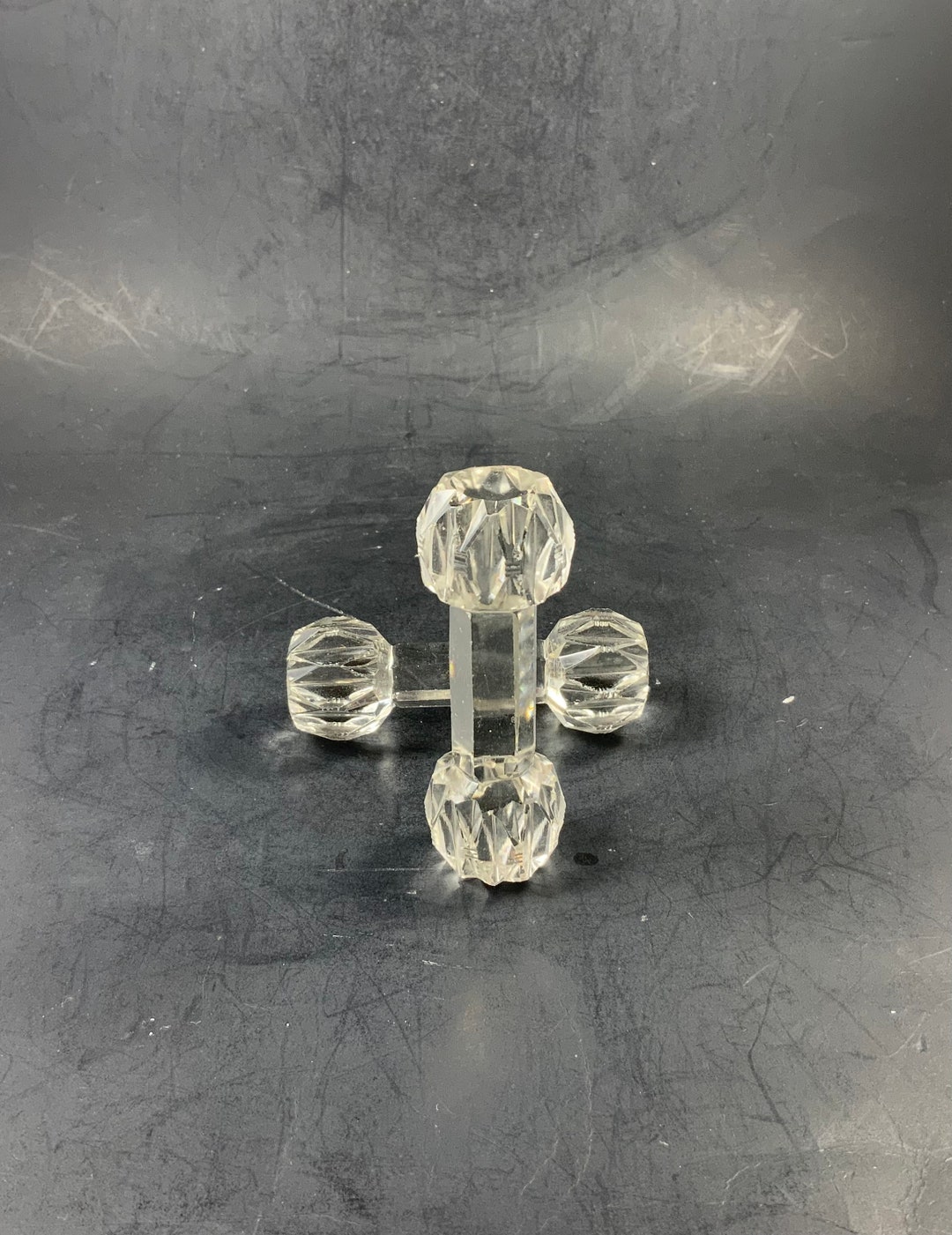 Vintage/antique CRYSTAL KNIFE RESTS, Utensils, Kitchen, Dining, Crystal ...