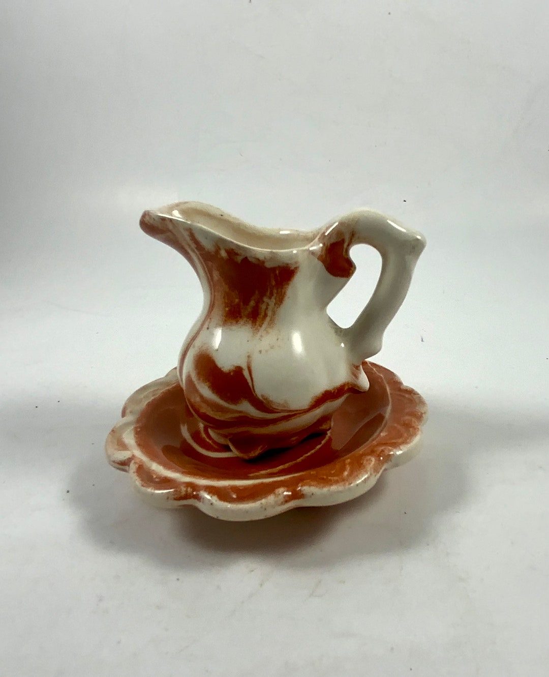 Vintage MINIATURE PITCHER/ BOWL, Collectables, Doll House, Decor - Etsy