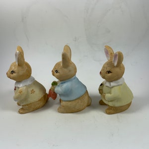 Vintage BUNNY RABBIT COLLECTION. Set of 3 - Etsy
