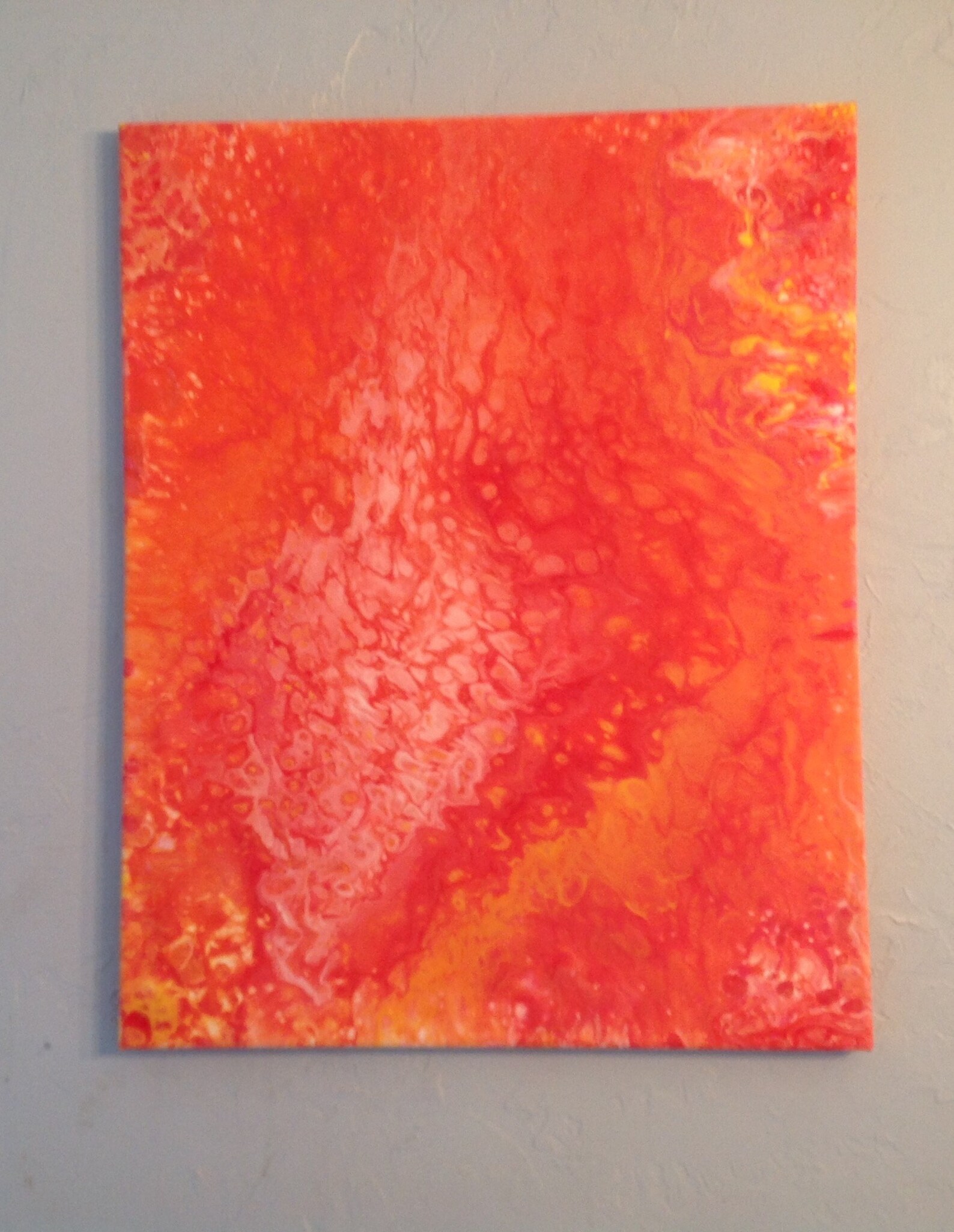 ORIGINAL ACRYLIC PAINTING on Canvas; 16x20; Abstract Wall Art; Wall ...