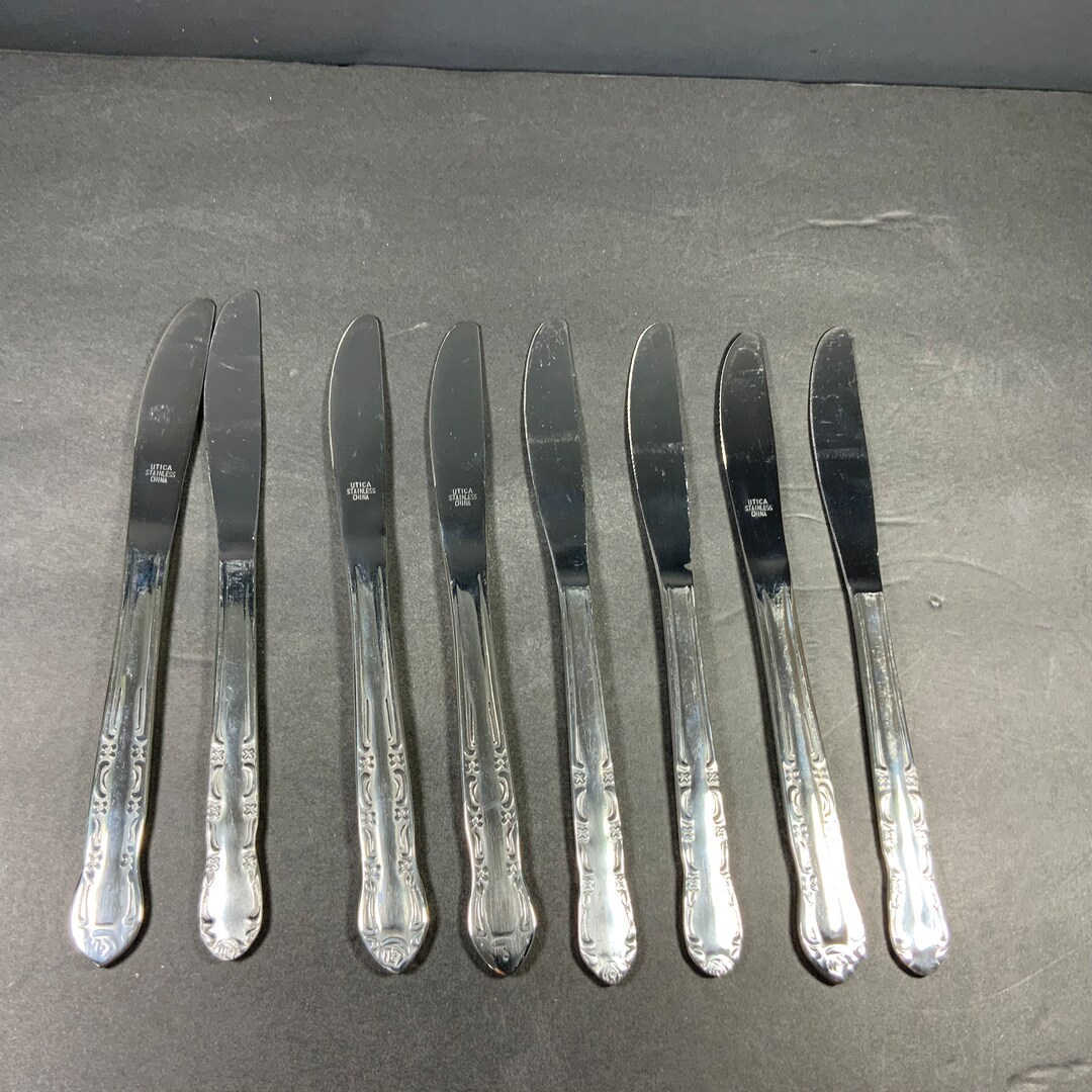Vintage UTICA FLATWARE, STAINLESS Steel, Kitchen, Utensils, Knives ...