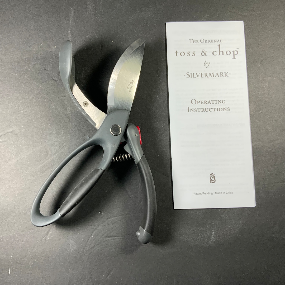 Vintage SILVERMARK TOSS and CHOP, Scissors, Kitchen, Tools, - Etsy