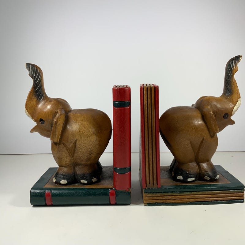 Animal Bookends - Etsy