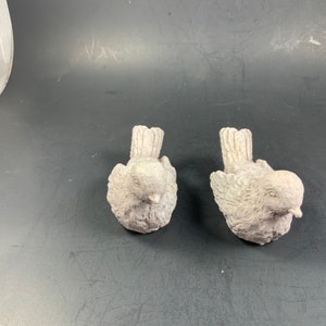 Vintage SMALL BIRD FIGURINES, Sculptures, ( Set of 2) - Etsy