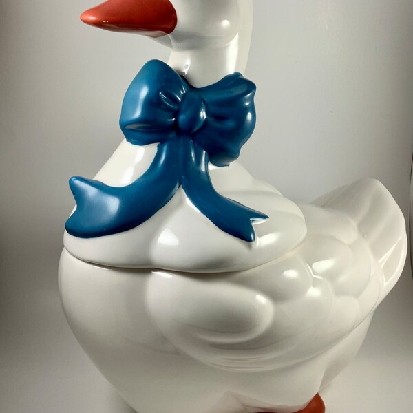 Goose Cookie Jar - Etsy