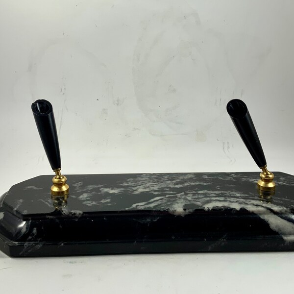 Marble Desk Pen Set - Etsy