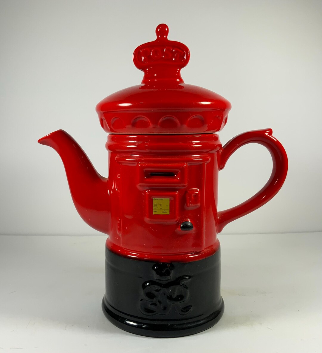 Vintage POST OFFICE TEAPOT, Post Office Box, Novelty Teapot, Figural ...