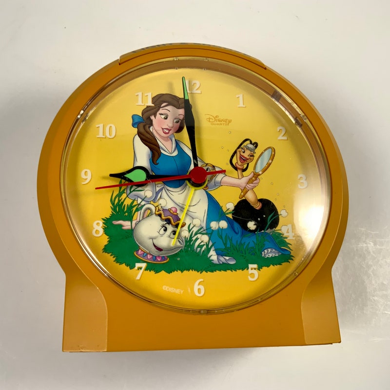 Beauty and the Beast Clock - Etsy