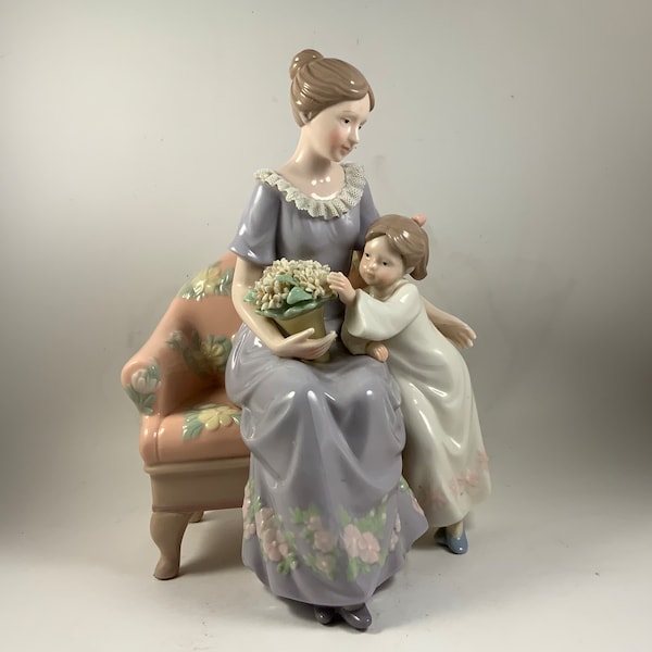 Porcelain Mother and Child - Etsy