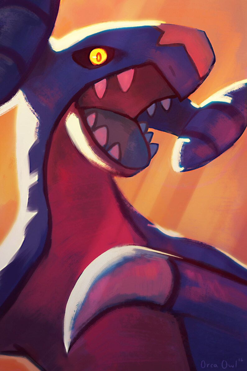 Alolan Vulpix, Garchomp, Shinx Prints - Etsy