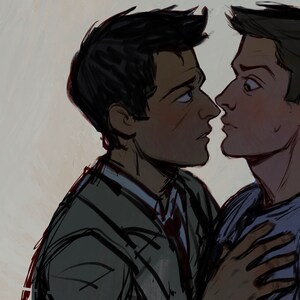 Destiel Prints - Etsy