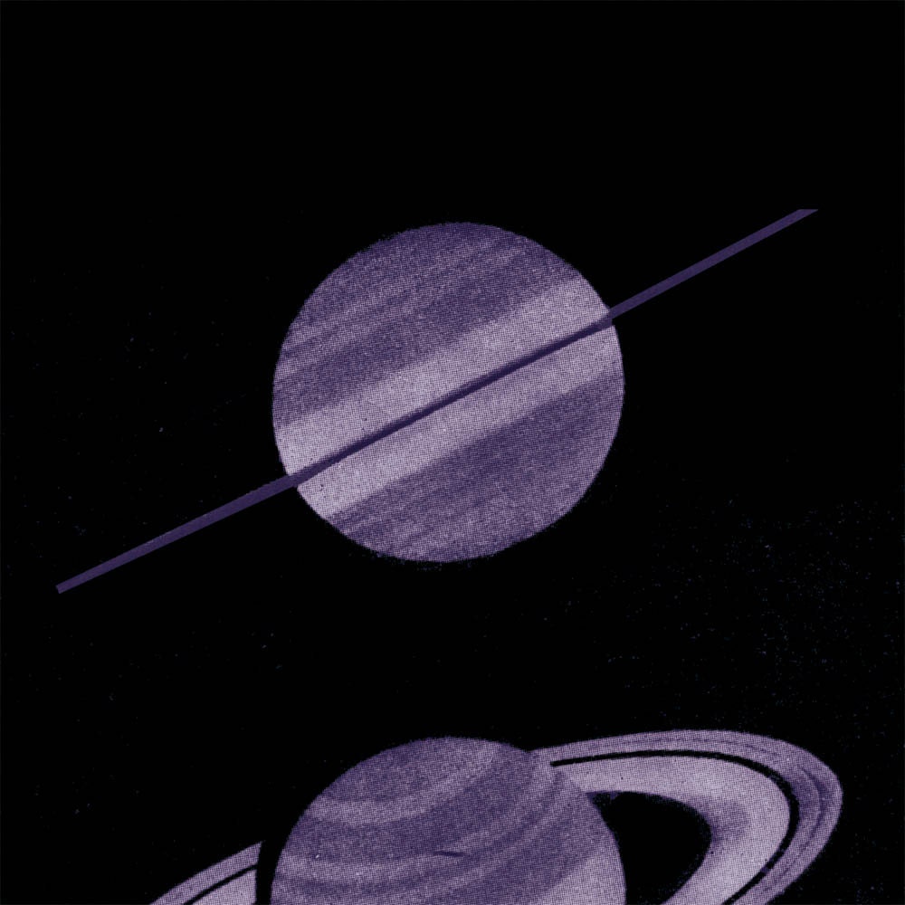Rings of Saturn Planet Astronomy Print - Etsy