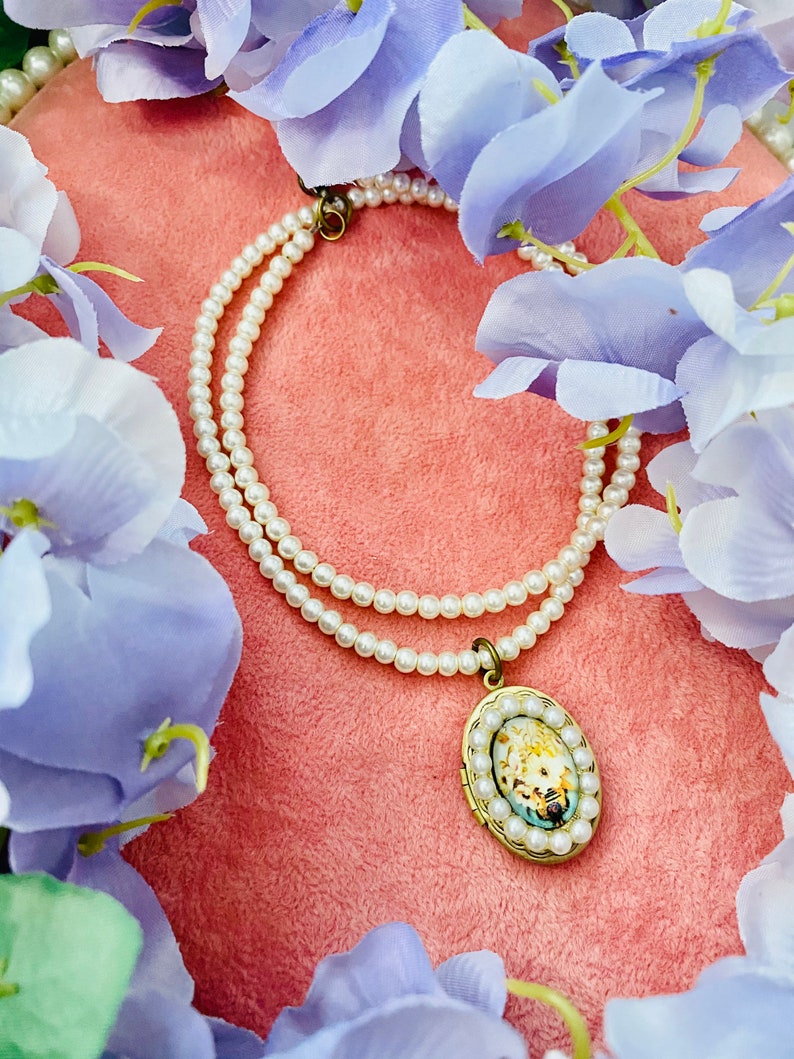 Regency Necklace 18th C Georgian Vintage Jewelry White Pearl - Etsy