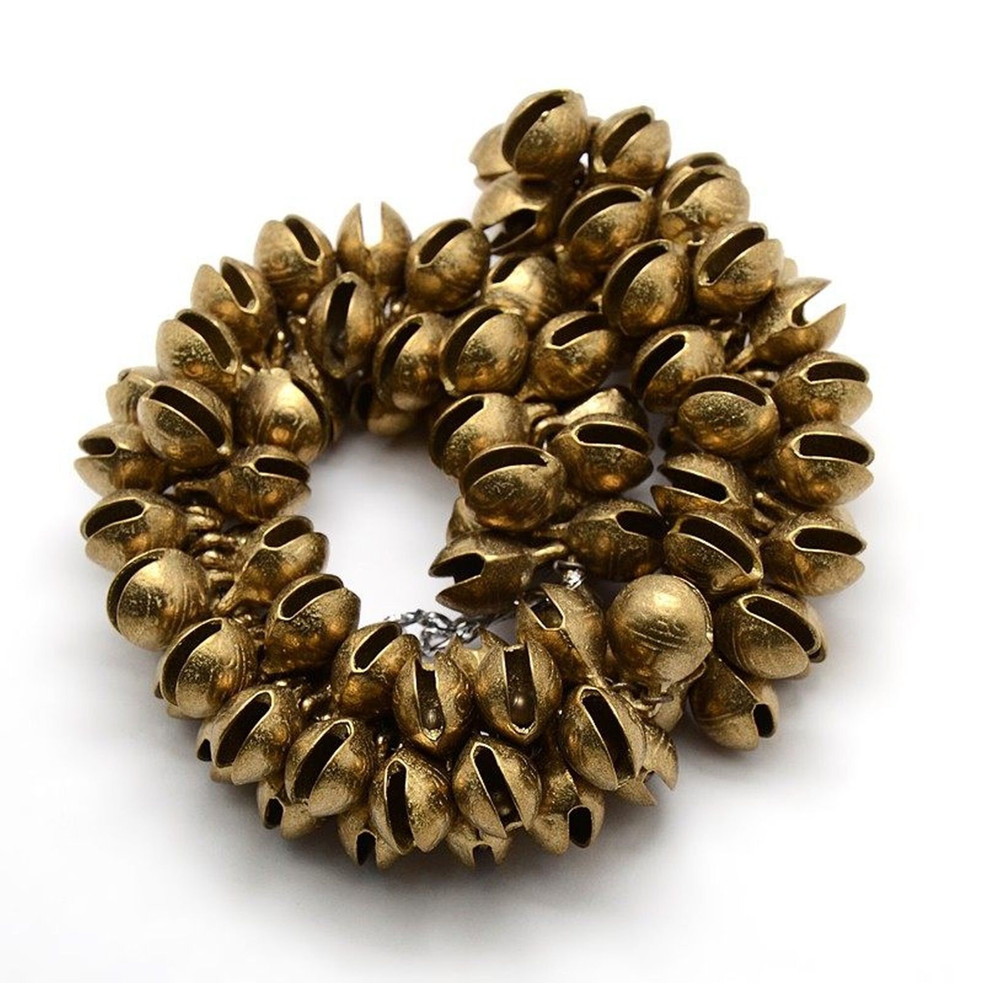 5PCS Tibetan Brass Vintage Style Tiger Bell Charm MEDIUM | Etsy