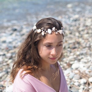 Beach Seashell Headpiece Beach Wedding Hair Accessory Shell - Etsy
