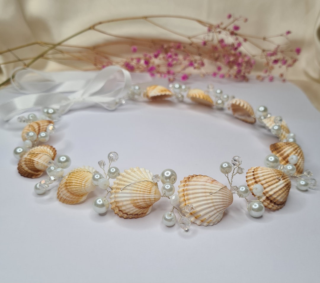 Beach Seashell Headpiece Wedding Hair Accessories Shells - Etsy