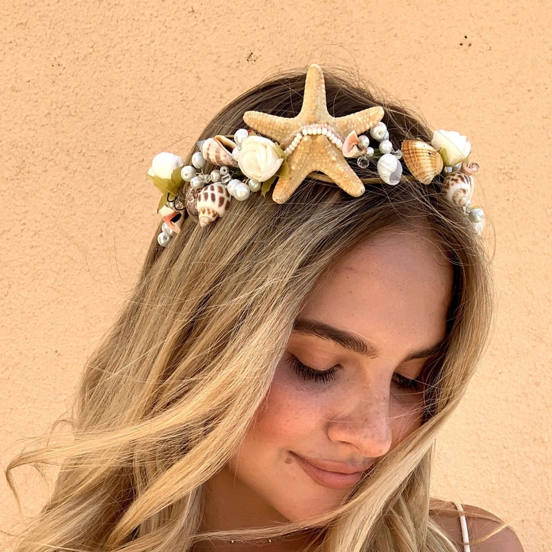 Sea Shell Crown - Etsy