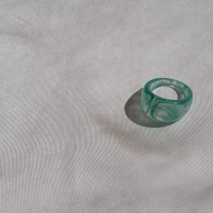 Colorful Chunky Rings, Resin Rings, Funky Rings, Y2k Rings, Acrylic ...