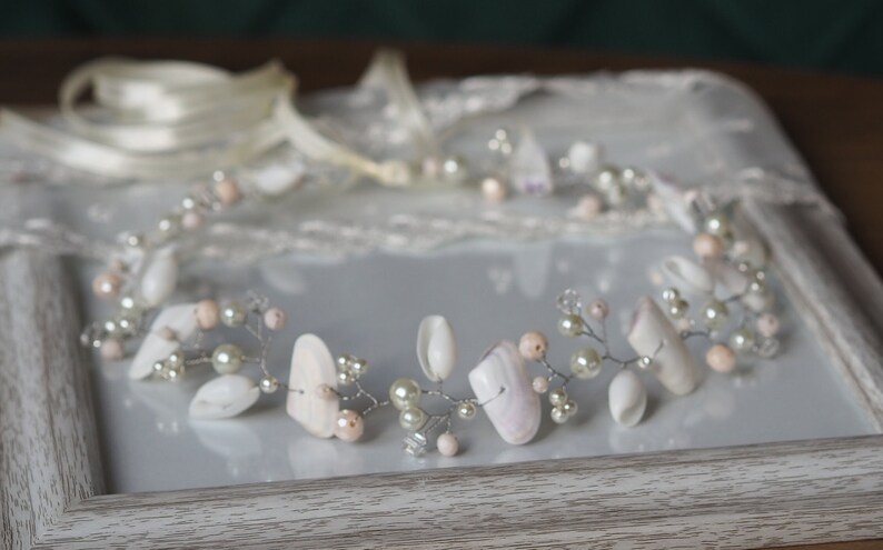 Beach Seashell Headpiece Wedding Hair Accessories Shells - Etsy
