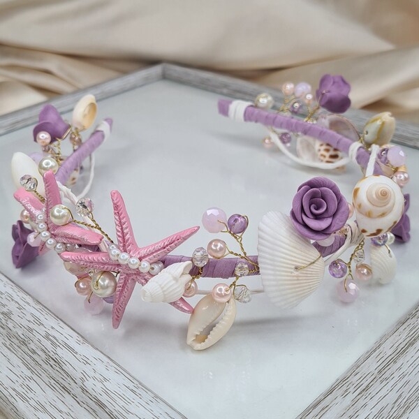 Seashell Headband - Etsy