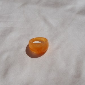 Colorful Chunky Rings, Resin Rings, Funky Rings, Y2k Rings, Acrylic ...