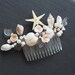 Shells Hair Comb Seashell Headpiece Starfish Beach Hairpiece - Etsy