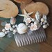 Shells Hair Comb Seashell Headpiece Starfish Beach Hairpiece - Etsy