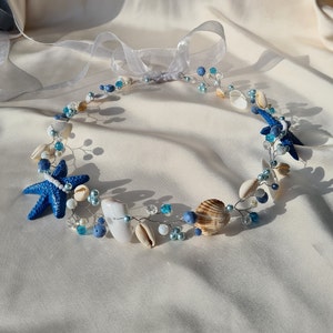 Seashell Headpiece Nautical Hair Accessories Mermaid Hair - Etsy