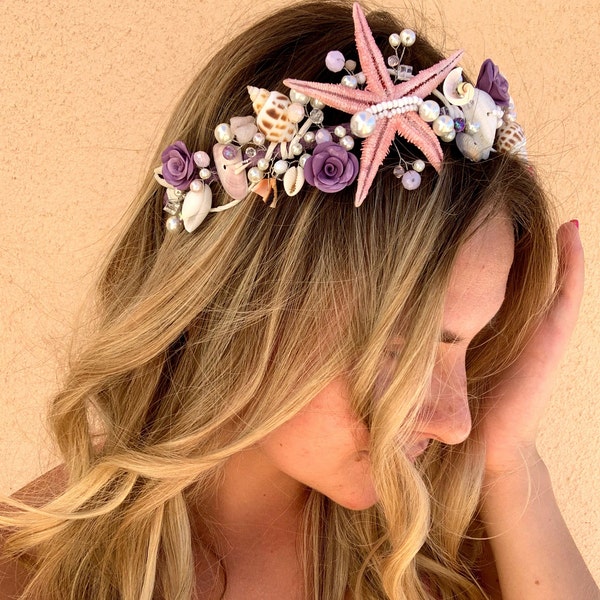 Seashell Headband - Etsy