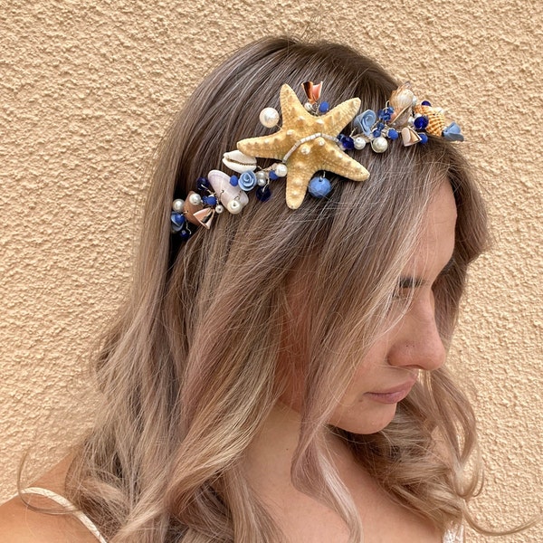 Seashell Headband - Etsy