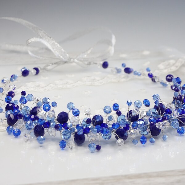 Royal Blue Crown - Etsy