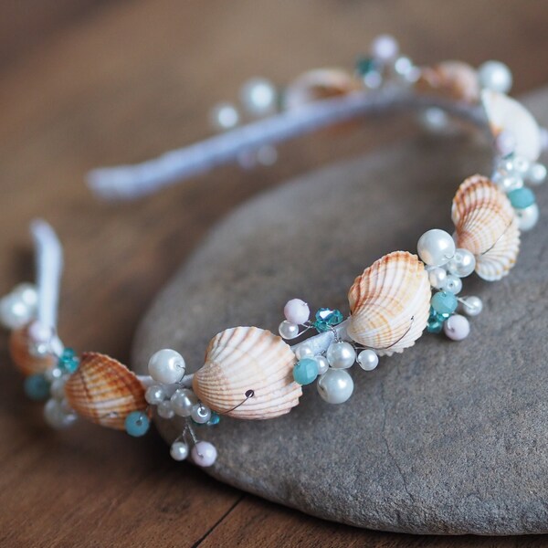 Seashell Headband - Etsy