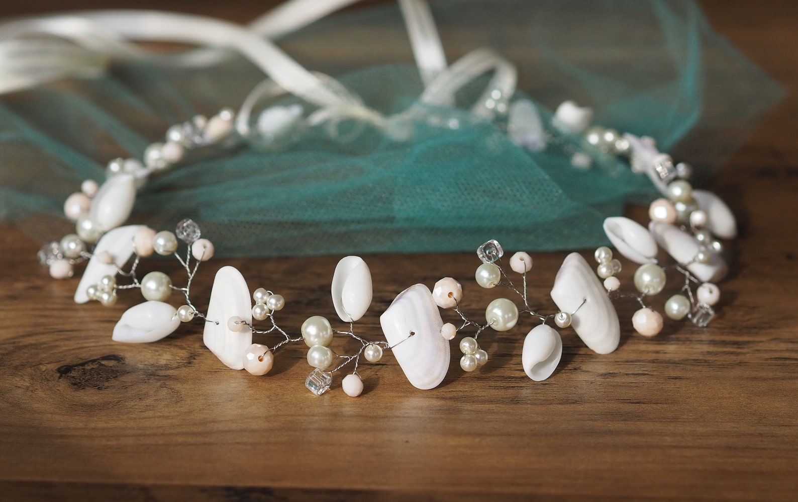 Beach Seashell Headpiece Wedding Hair Accessories Shells - Etsy