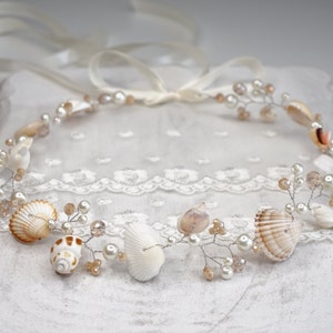 Beach Seashell Headpiece Beach Wedding Hair Accessory Shell - Etsy