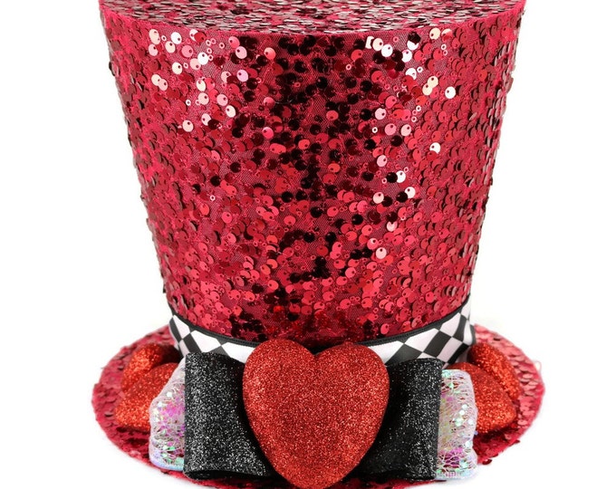 Valentines Day Valentine Decor Valentines Day Top Hat | Etsy