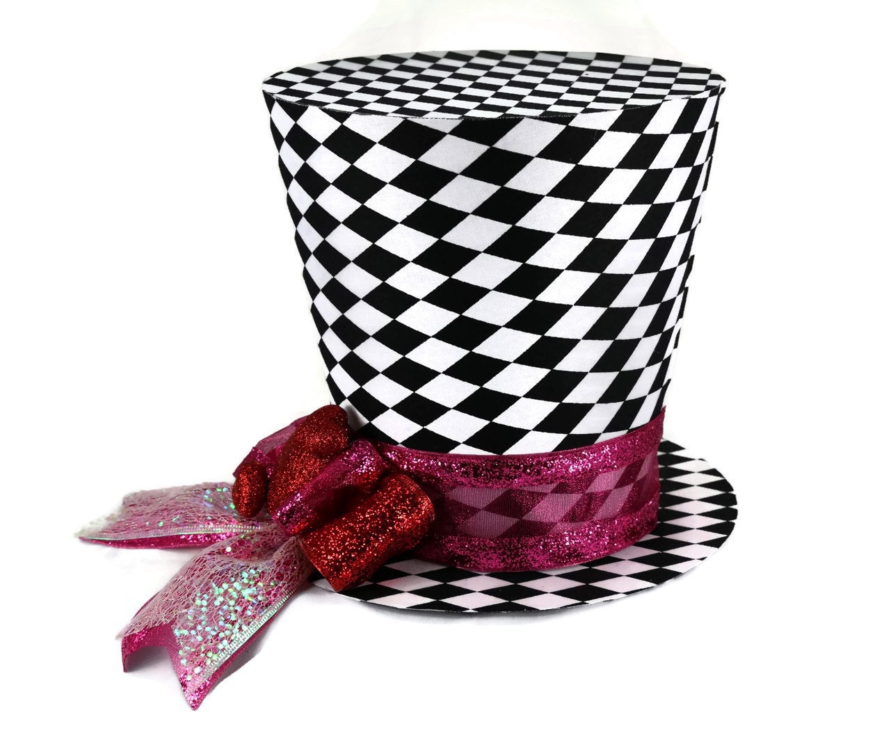 Valentines Day, Valentine decor, Valentines day, Top hat, Hearts, Bow ...