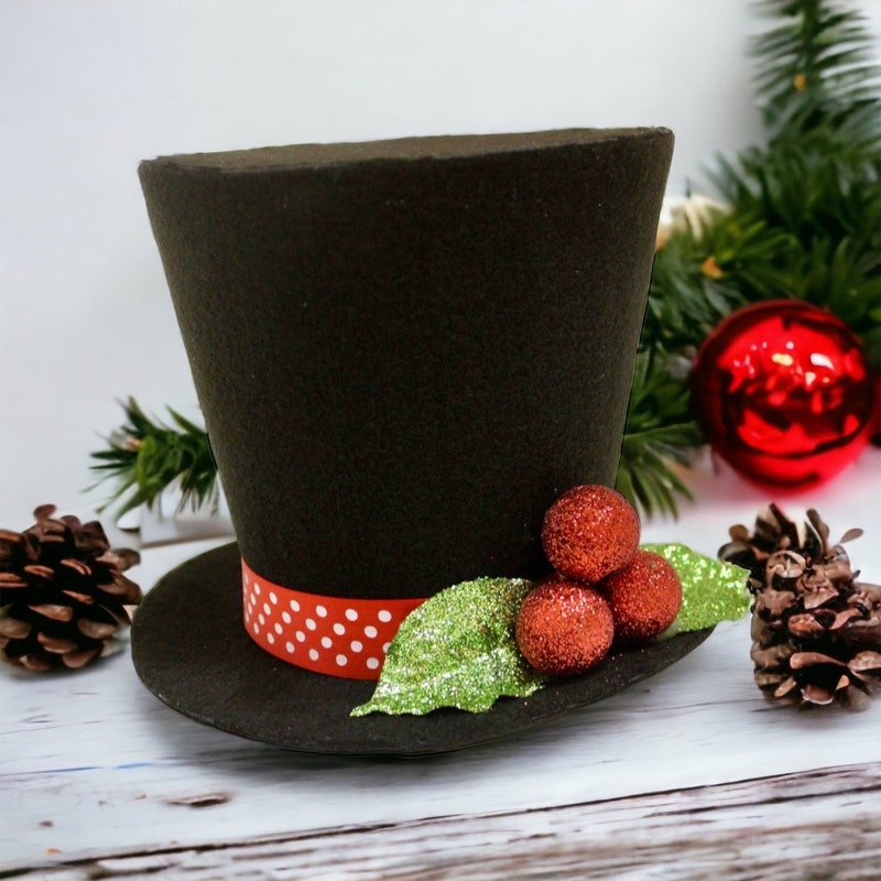Top Hat Tree Topper - Etsy