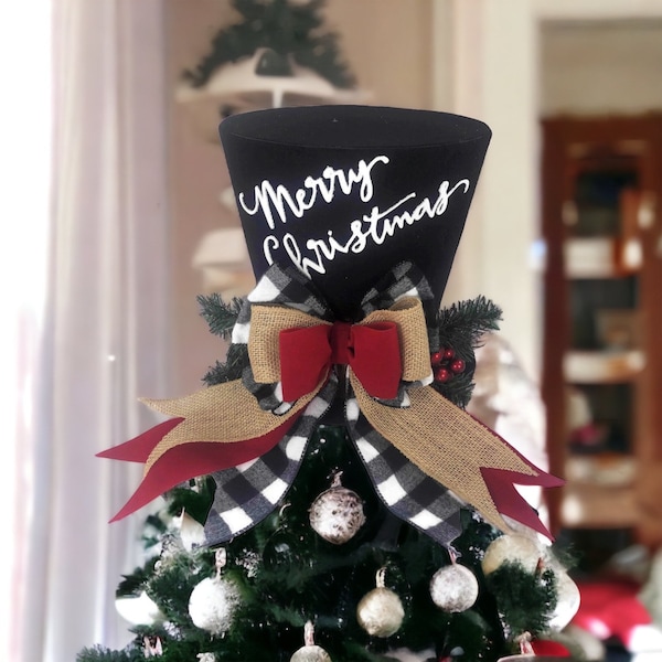 Rustic Christmas Tree Topper - Etsy