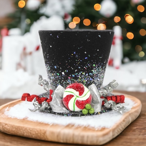 Top Hat Tree Topper - Etsy