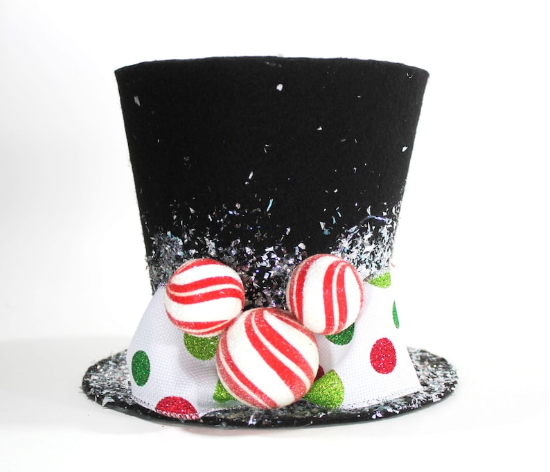 Mickey Mouse Top Hat Christmas Tree Topper Mickeys Etsy