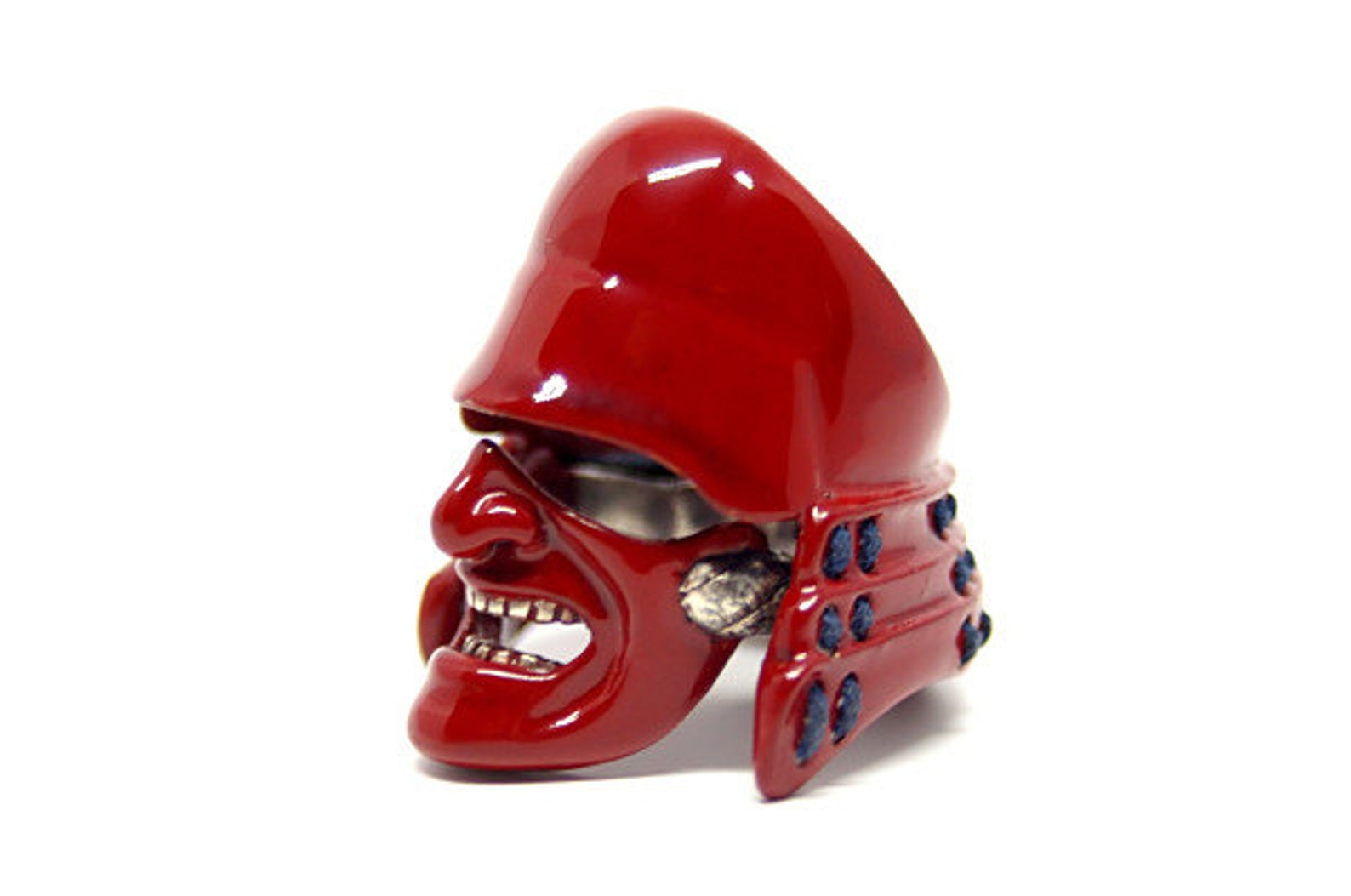 SAMURAI Ring "kabuto" Red - Etsy