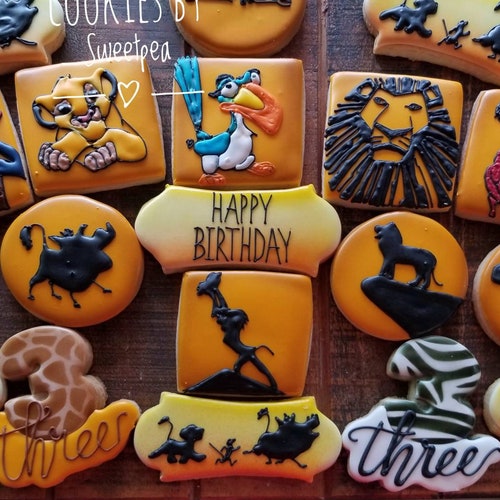 Dinosaur Birthday Cookies | Etsy