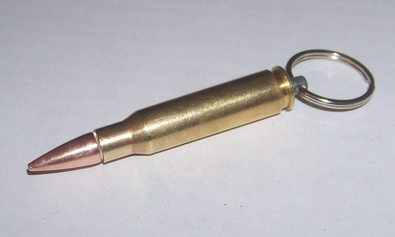 Bullet Key Chain Brass .308 Ammo Recycled. Brass .308 Bullet | Etsy