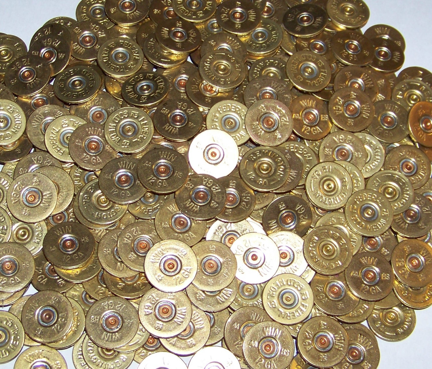 12 Gauge WINCHESTER Shotgun Shell Cut Brass Ends (lot of 250) for ...
